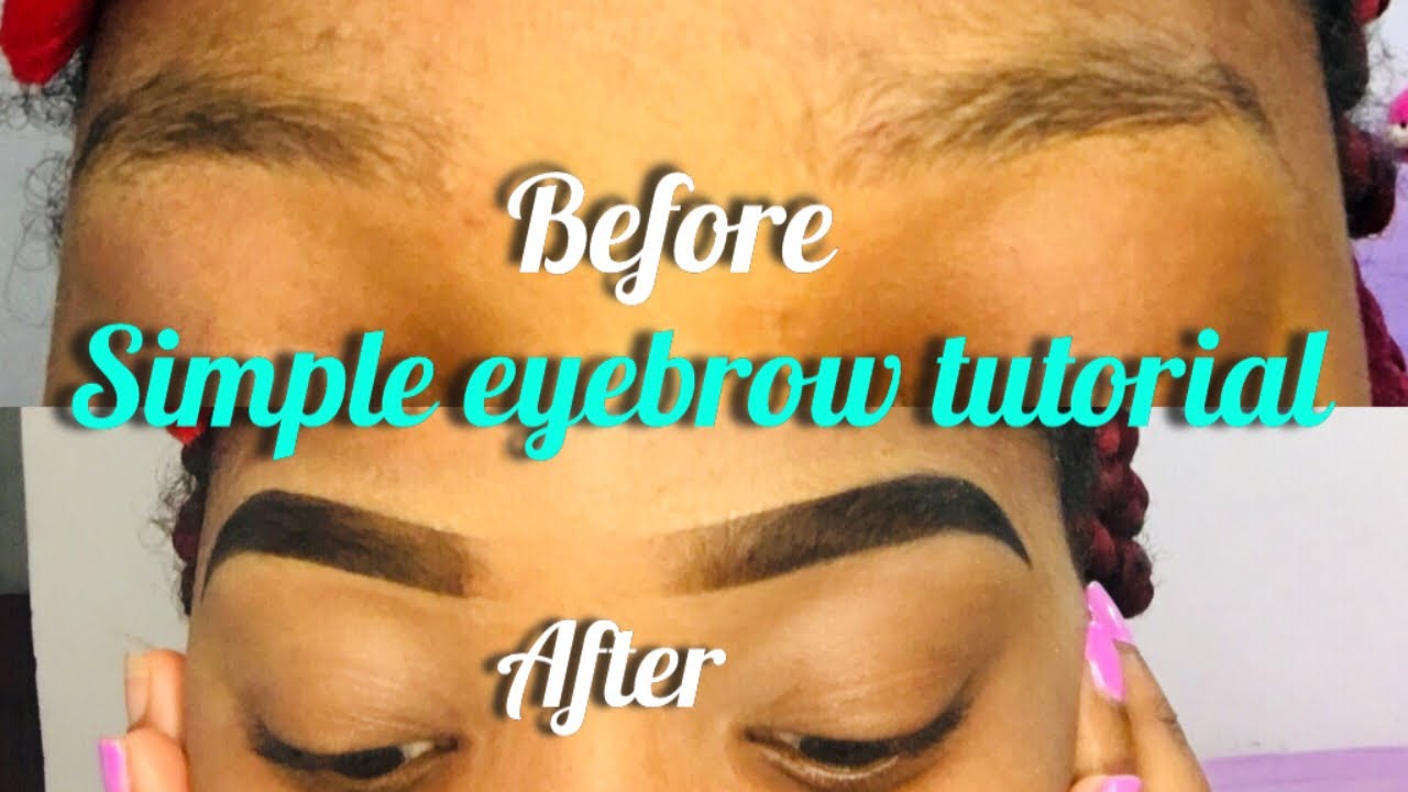EASY EYEBROW TUTORIAL:BEGINNER FRIENDLY;step by step guide:Beauty ...