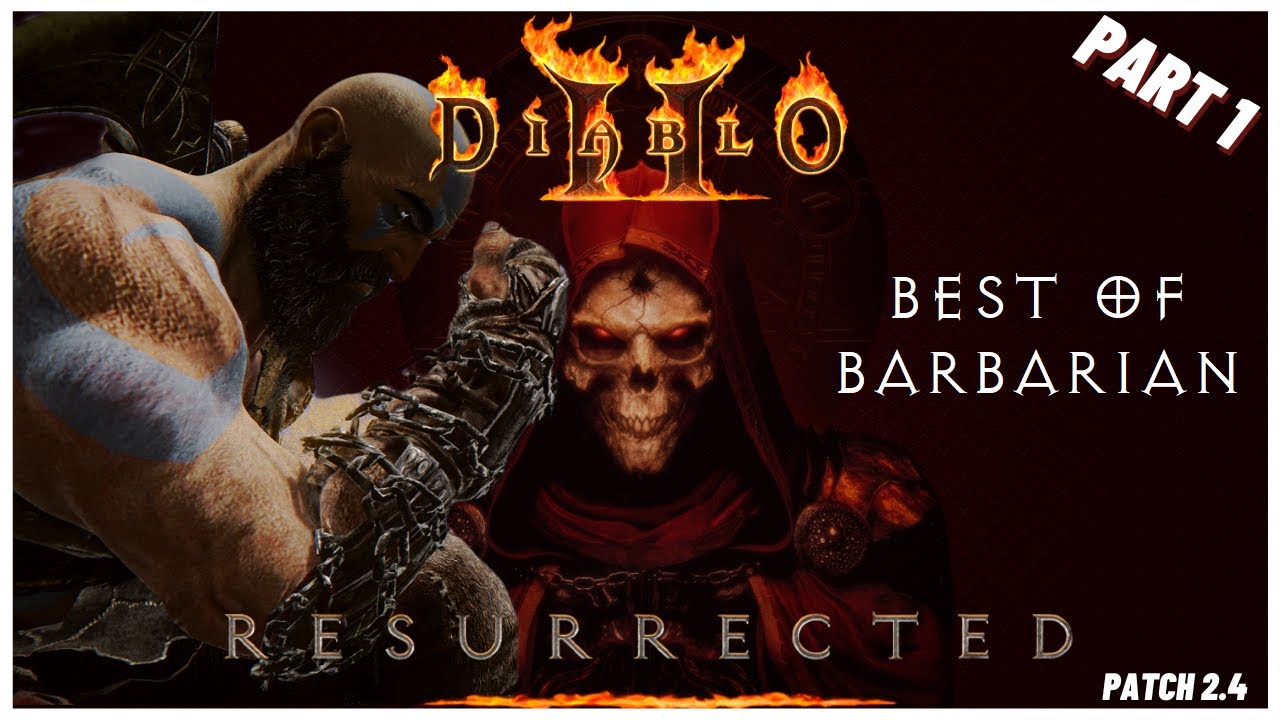 [D2R Patch 2.4] - Best of Barbarian PvP Part #1 - YouTube