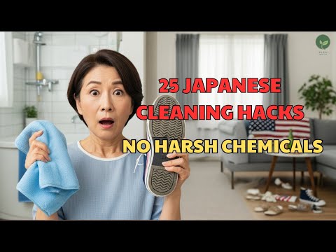 25 japanische Reinigungsgeheimnisse, die westliche Haushalte noch nicht kennen