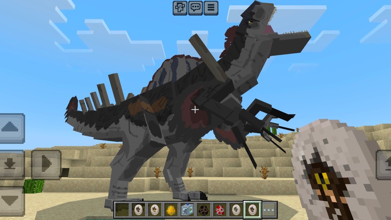 Dinosaurs JW Expansion ADDON in Minecraft PE - YouTube