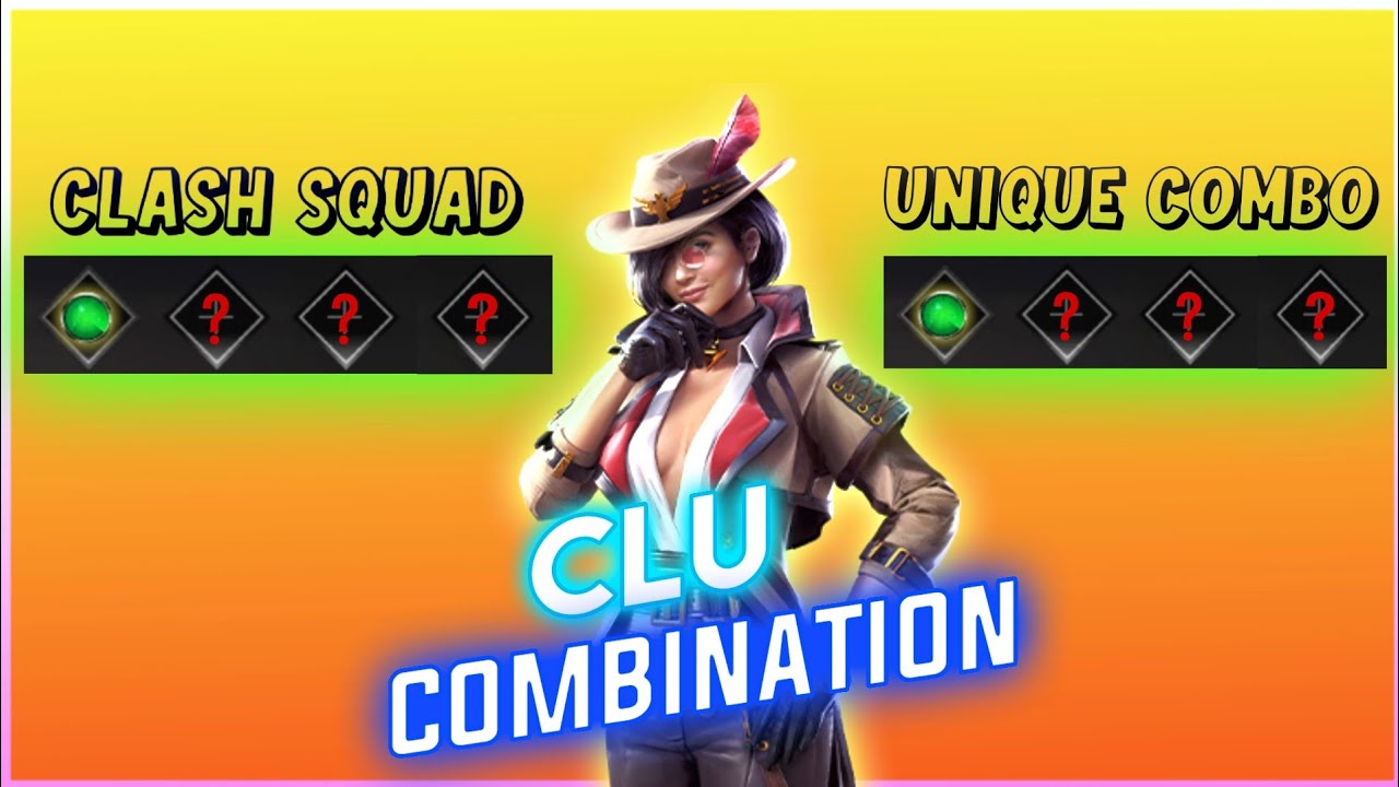 UNIQUE CLU CHARACTER COMBINATION||BEST CLU CHARACTER SPECIAL ...