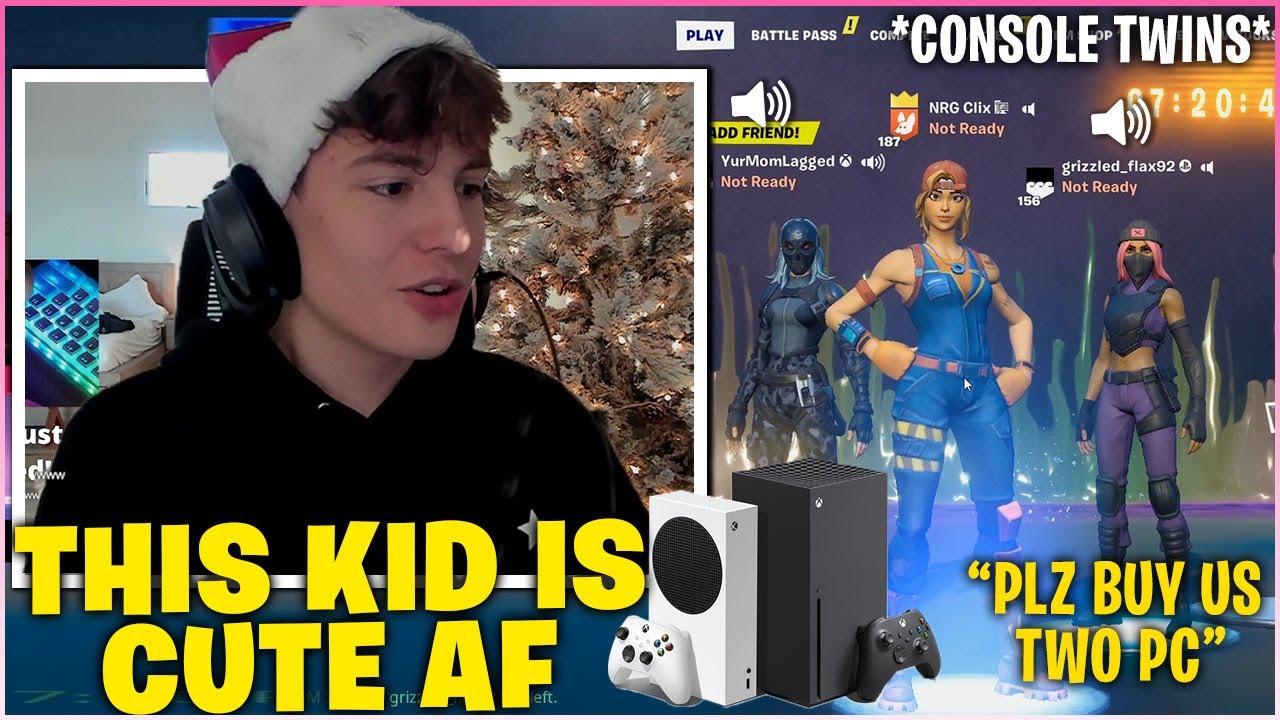 CLIX Carries The NICEST CONSOLE TWINS In Arena & Gets Confronted About ...