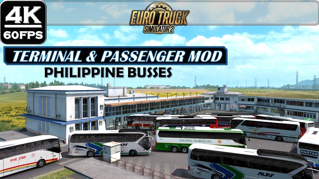 ETS2 BALIWAG TRANSIT BUS | CUBAO TERMINAL TO BULACAN | TERMINAL ...