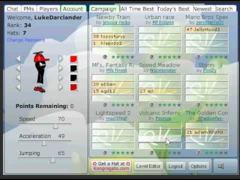 platform racing 2 all hats and what they do - YouTube