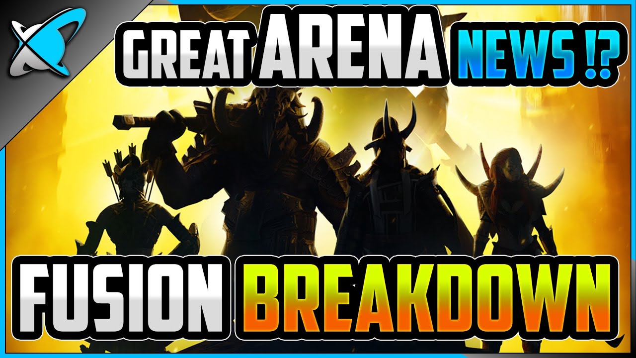 "GREAT" ARENA NEWS !? | New Fusion Breakdown & Guide | RAID: Shadow ...