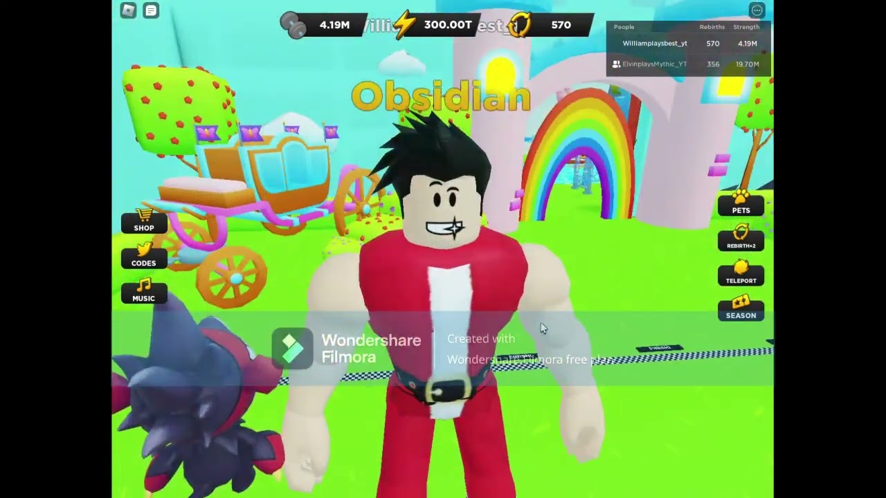 300T energy and 18M+ strenght in roblox strongman simulator - YouTube