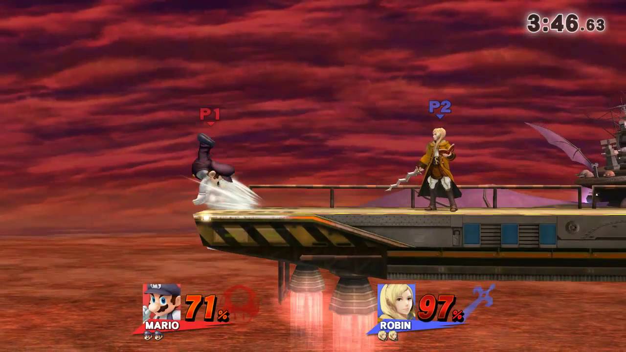 Mario vs Robin | Smash 4 Wii U For Glory - YouTube