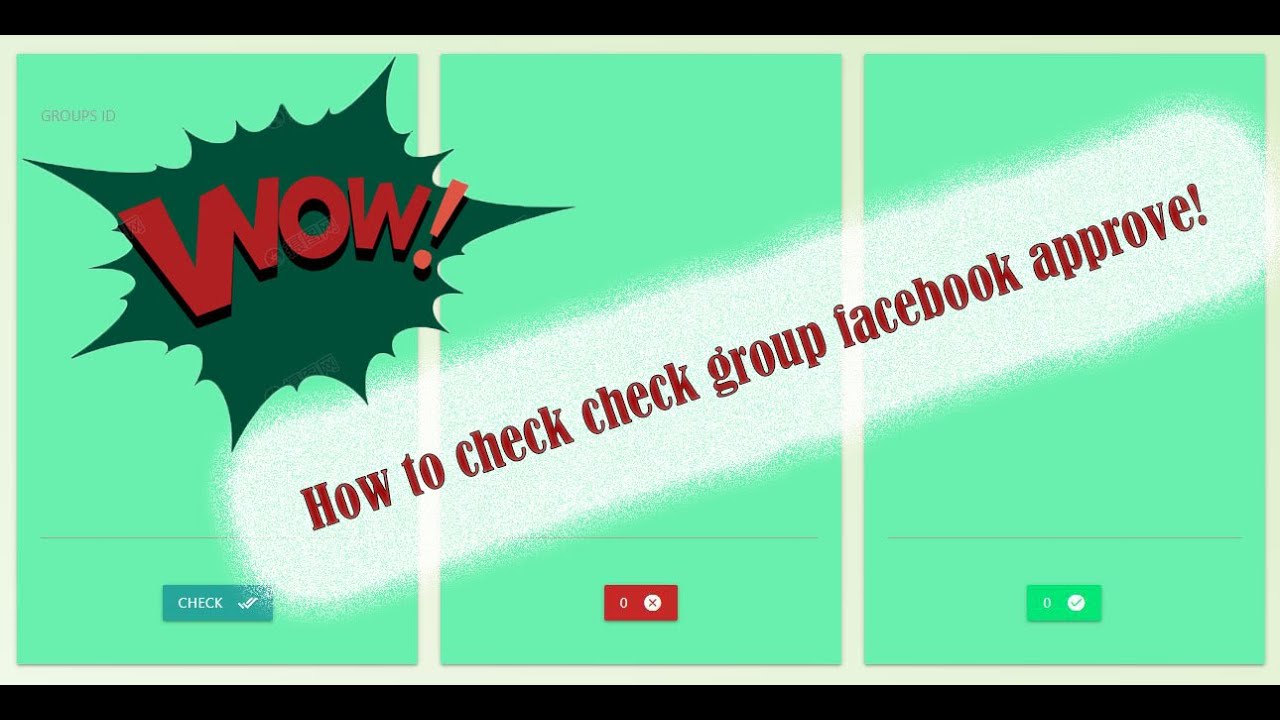 How To Check Group Facebook Approve YouTube How To Check Group Facebook Approve YouTube