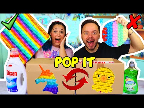NON SCEGLIERE la SCATOLA POP IT STRANO SBAGLIATA SLIME CHALLENGE!