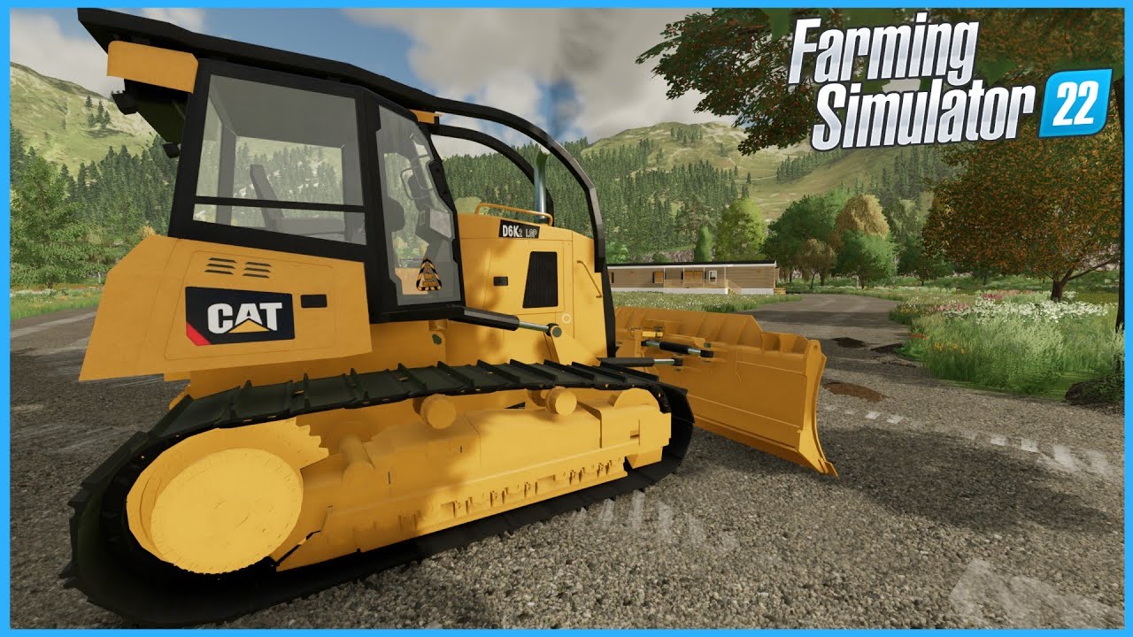 FARMING SIMULATOR 22 | BUILDING A $1,000,000 MOBILE HOME PARK!! - YouTube