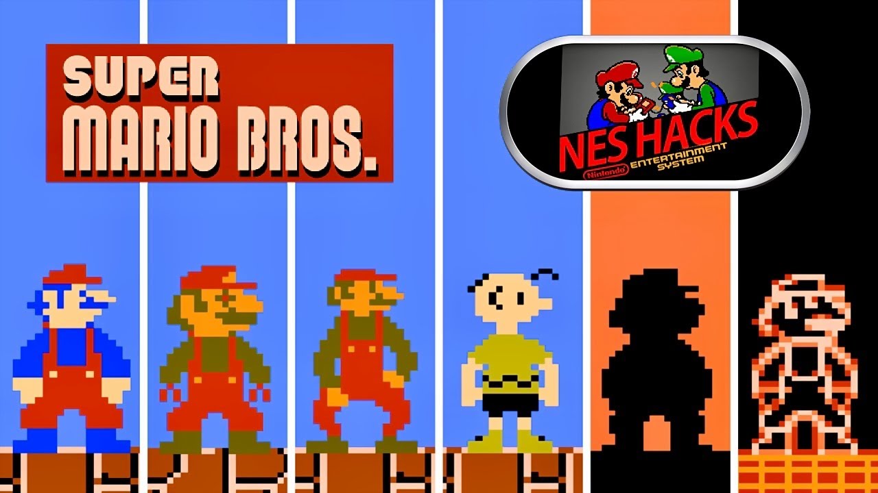 Super Mario Bros. NES Hacks Comparison [Part-2] - YouTube