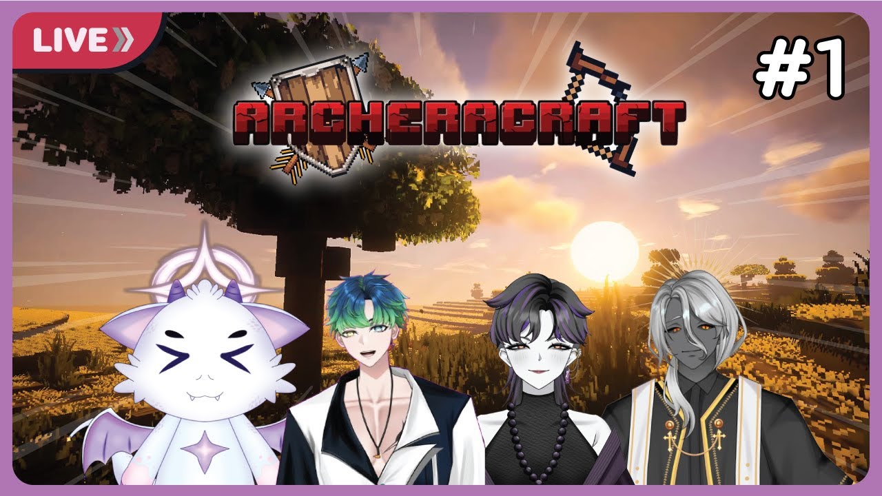 【🔴Minceraft】Archeracraft #1 Ft.Vtuber - YouTube