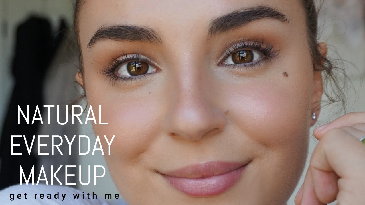 Natural Everyday "no makeup" Makeup Tutorial - YouTube