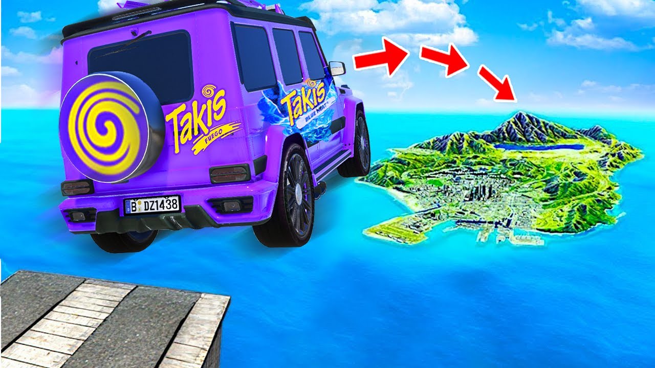 TAKIS AUTO springt über die GANZE KARTE in GTA 5! - YouTube