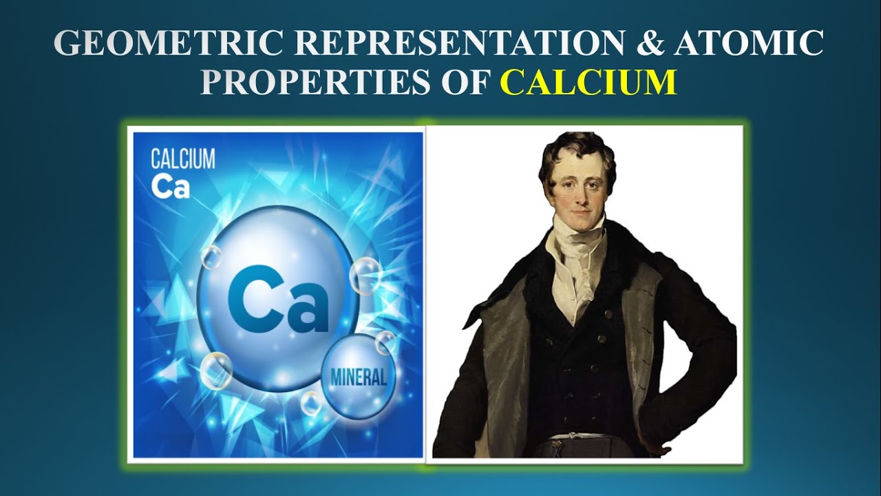 PT/part-20/Calcium/ Geometric representation & Atomic properties of ...