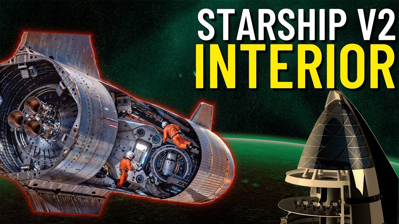 SpaceX's Starship Interior REVOLUTIONIZES Space Station Living! - YouTube