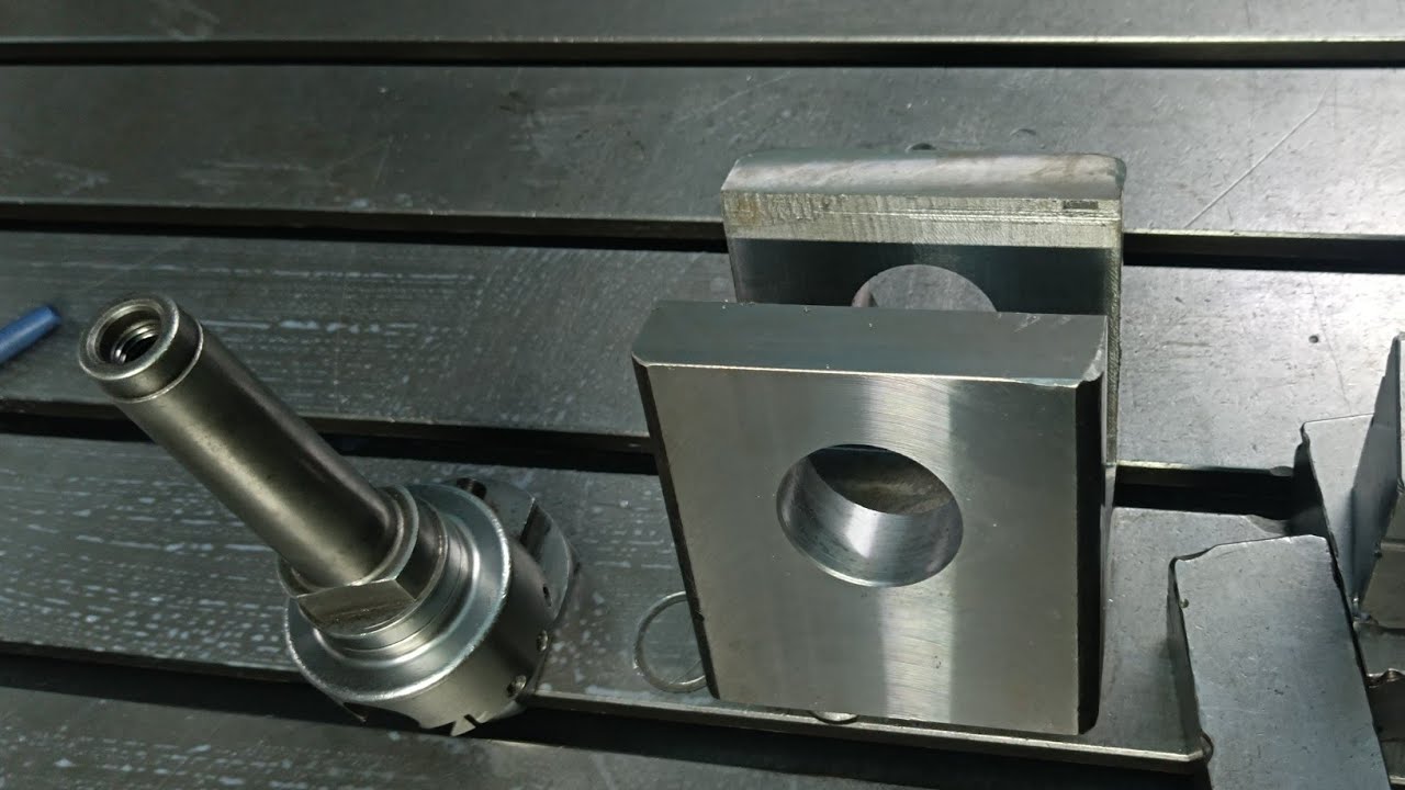 BLOCK JOB PISTON# JIG BORING MACHINE - YouTube