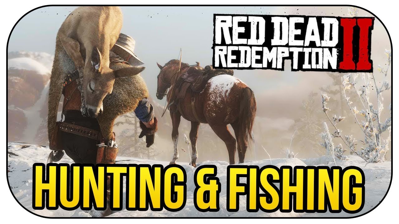 Red Dead Redemption 2: HUNTING & FISHING Gameplay Details! - YouTube
