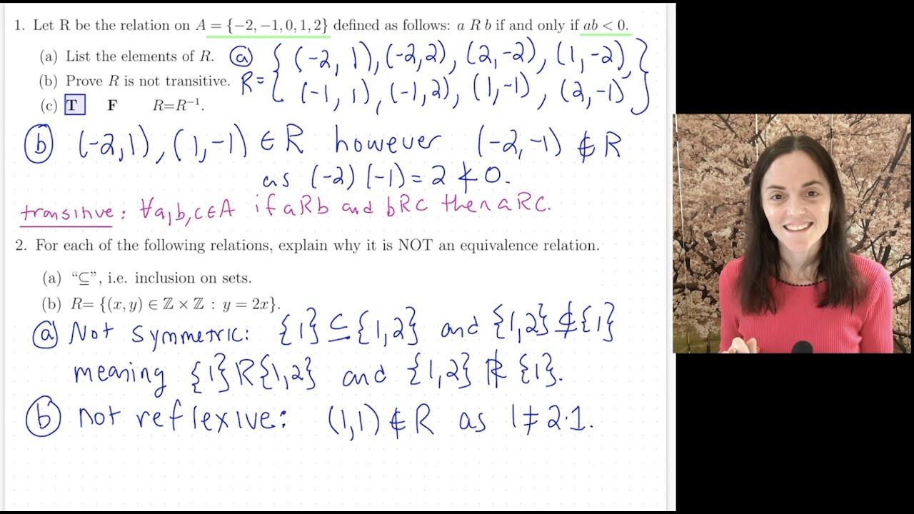 Mathematical Reasoning: Test 3 Review - YouTube