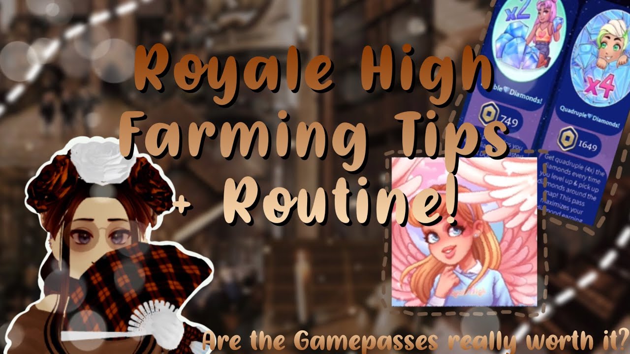Royale High Farming Tips + Routine! || Simply Covvee - YouTube