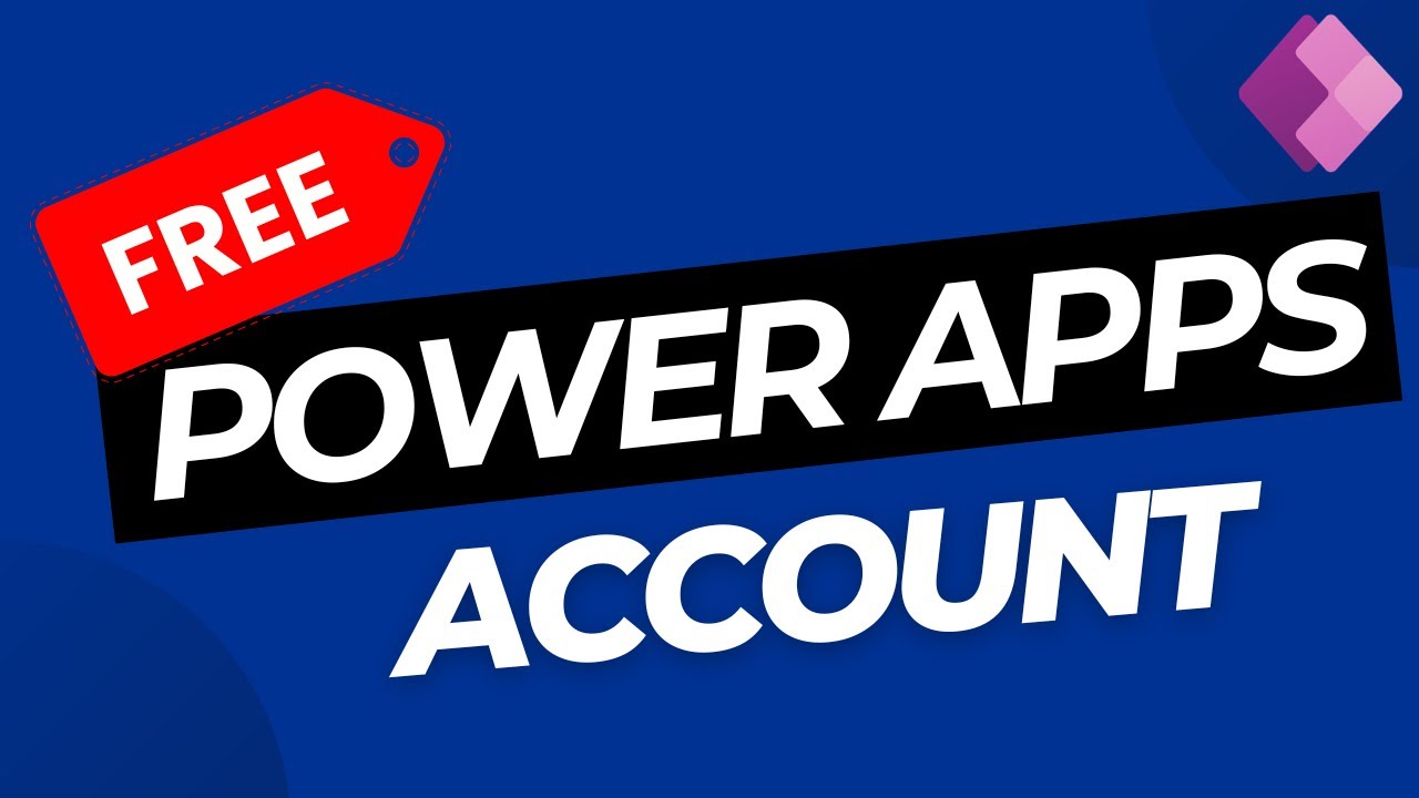 How to Create a Power Apps Account (with a FREE option!) - YouTube