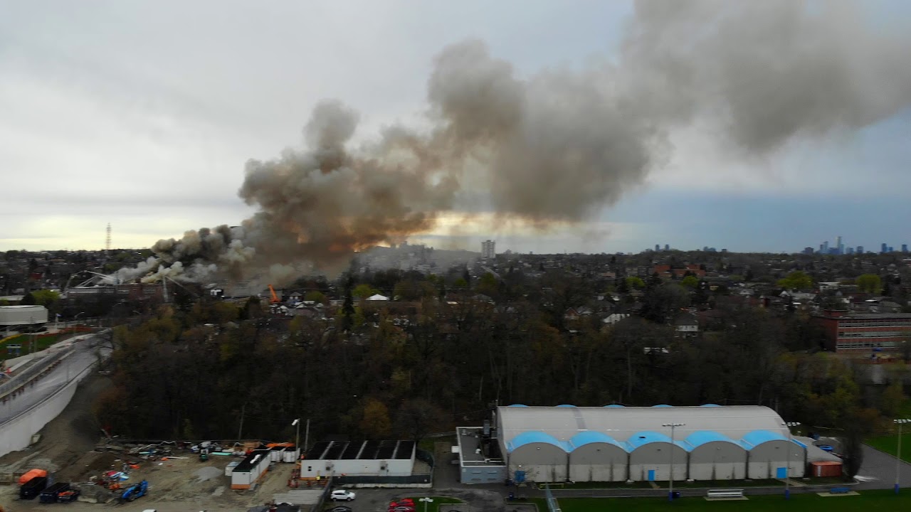 May 7, 2019 - York Memorial Collegiate High School Fire - YouTube