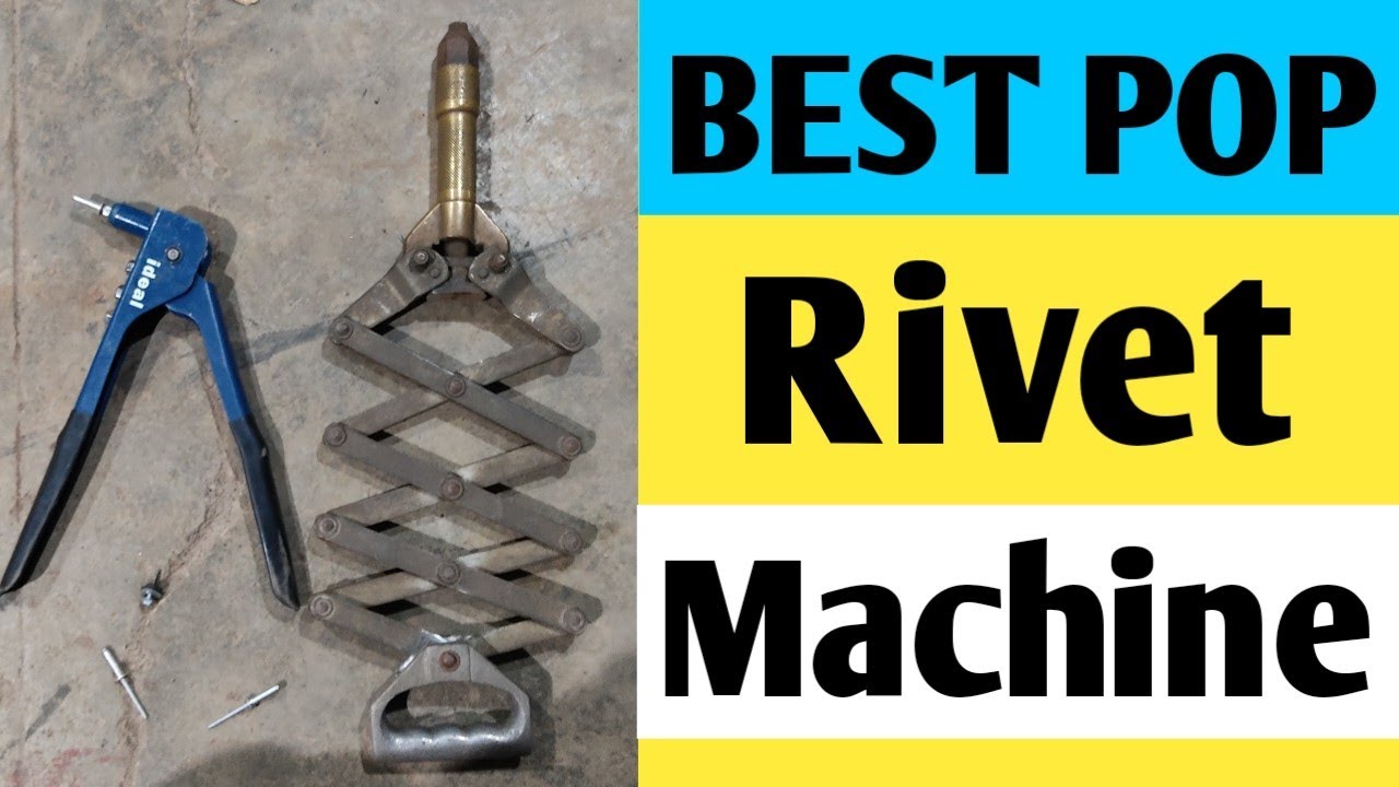 Best pop Rivet machine Aslam Hardware - YouTube