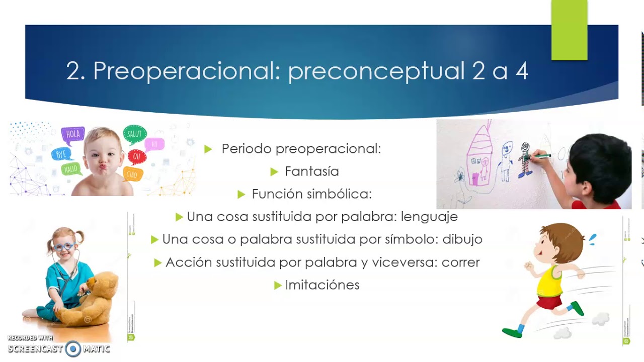 Etapas de Piaget - YouTube