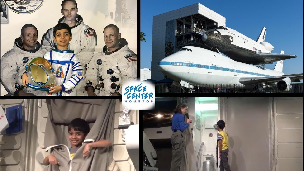 Akash "onboard" the International Space Station at the Houston Space ...