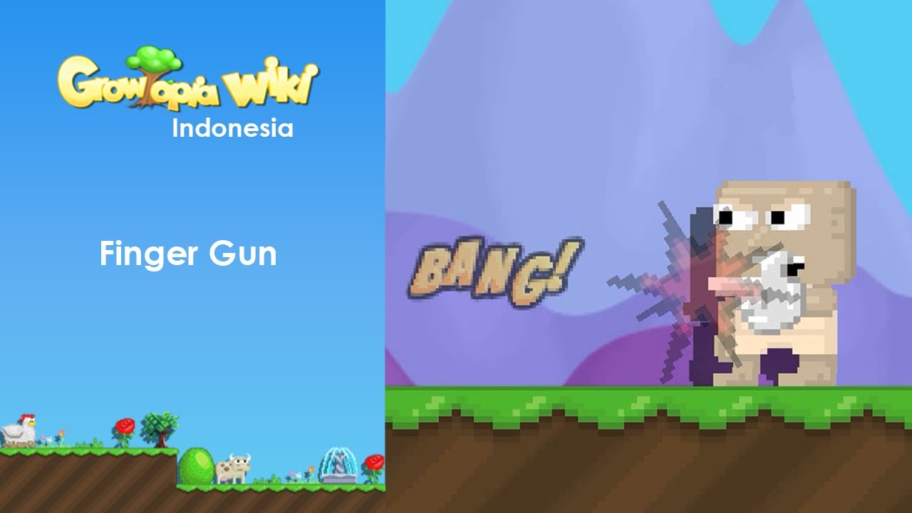 Growtopia Wiki Indonesia | Finger Gun - YouTube