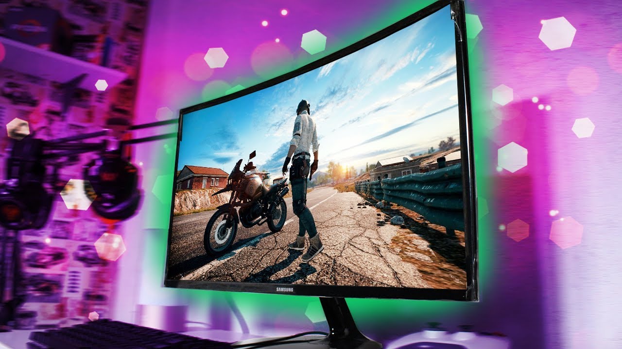 Monitor Curvo Barato por USD200 - Vale a Pena? ( Samsung CF390 ) 2018 ...
