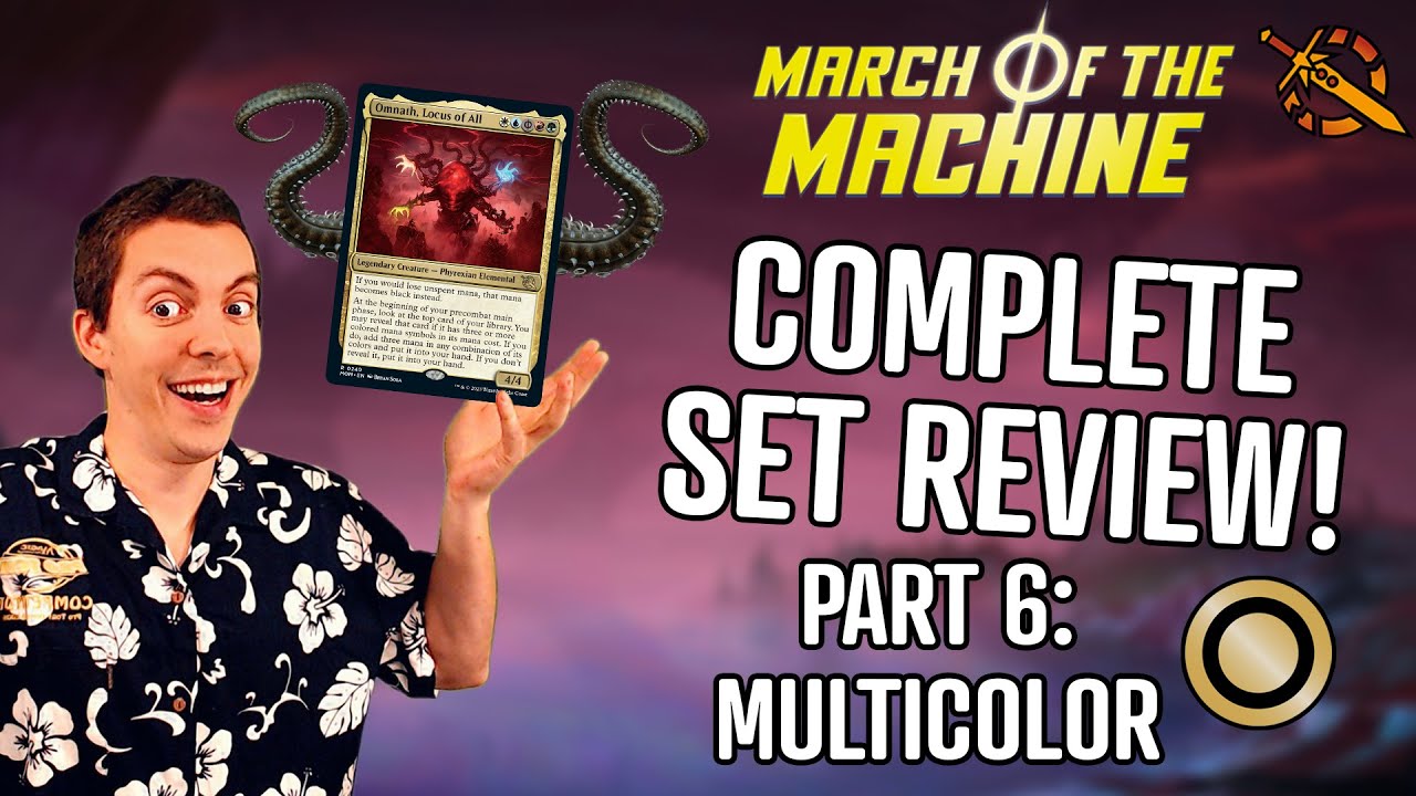 🌈 Complete Set Review - 🤖 March Of The Machine 🤖 - Multicolor Cards ...