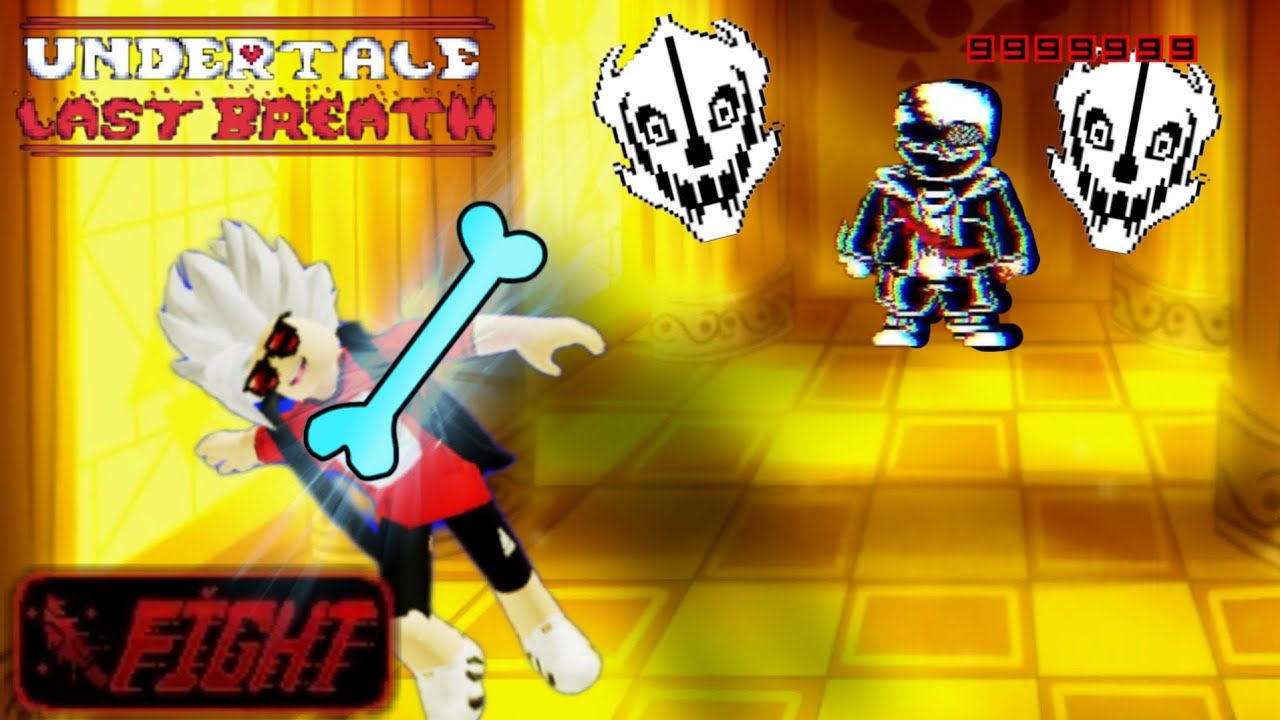 FIGHTING SANS IN THIS NEW IMPOSSIBLE OBBY!!! Sans Last Breath Obby ...