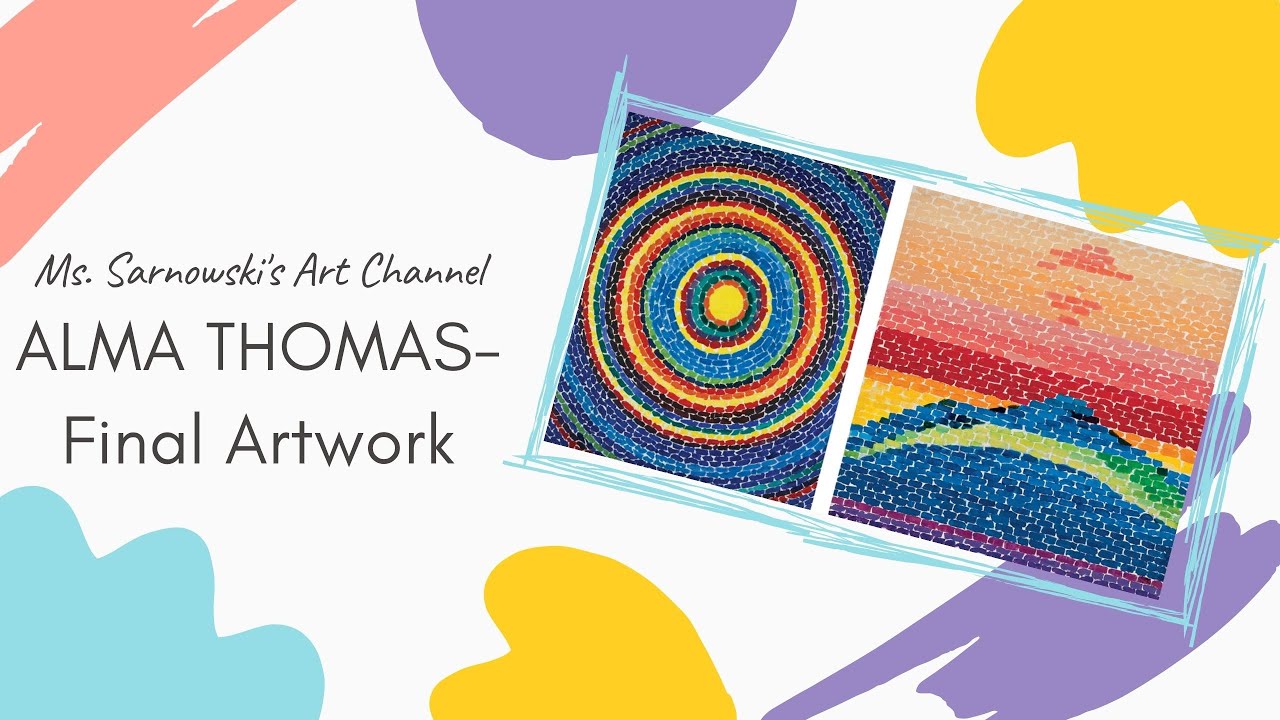Alma Thomas Final Drawing - YouTube
