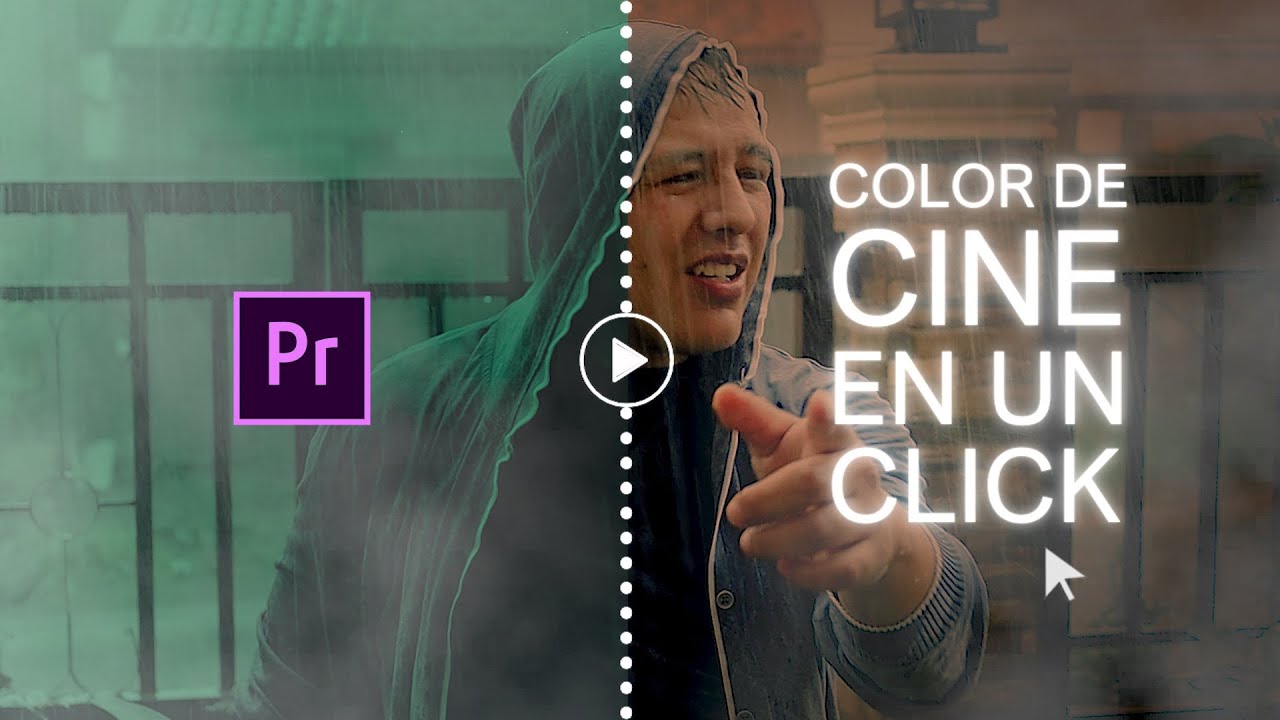 COLOR DE CINE EN UN CLICK en Premiere Pro | Cinematic 2026 - YouTube