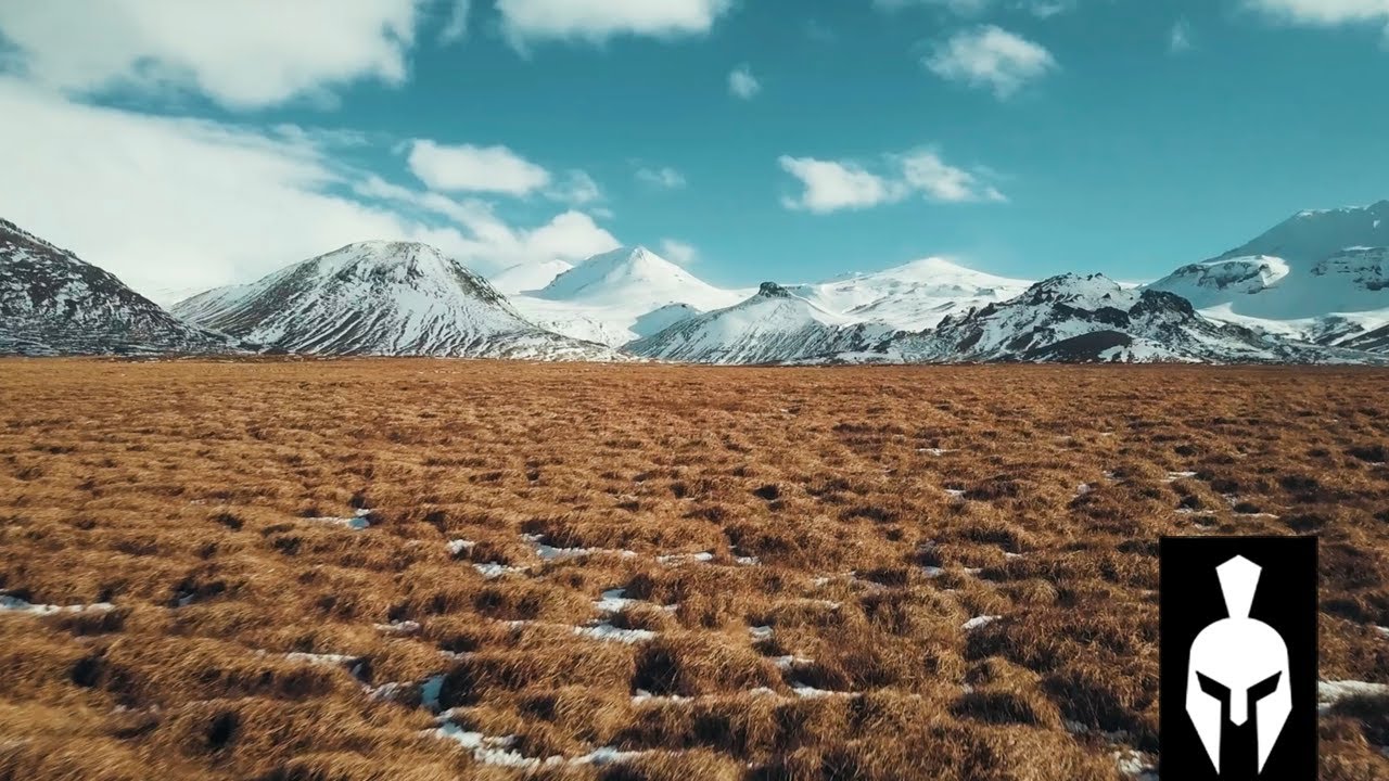 Amazing mountain sceneries with lovely, soothing epic cinematic music ...