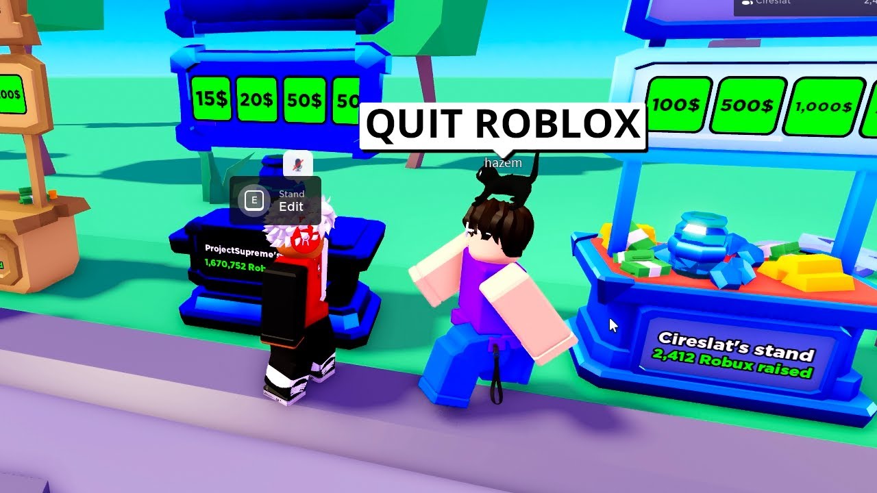 Would You Do This For 750,000 ROBUX - YouTube