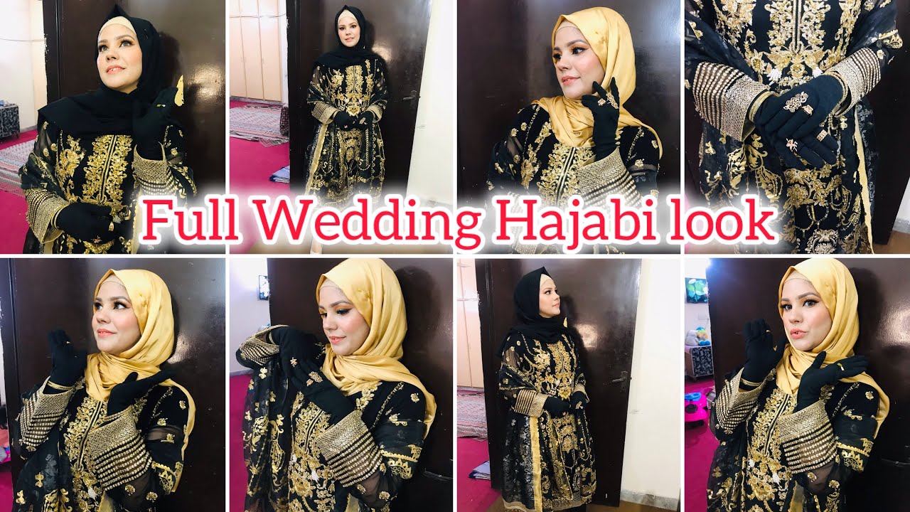How to do Hijab Styles for Wedding||Wedding Guest Hijab look || Most ...