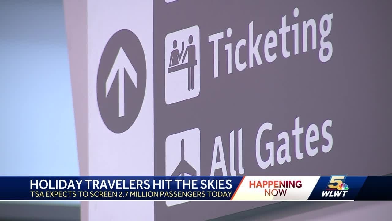 'Well worth it': CVG Airport flooded with travelers ahead of ...