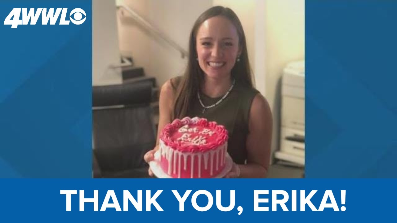 WWL-TV says goodbye to Erika Ferrando - YouTube