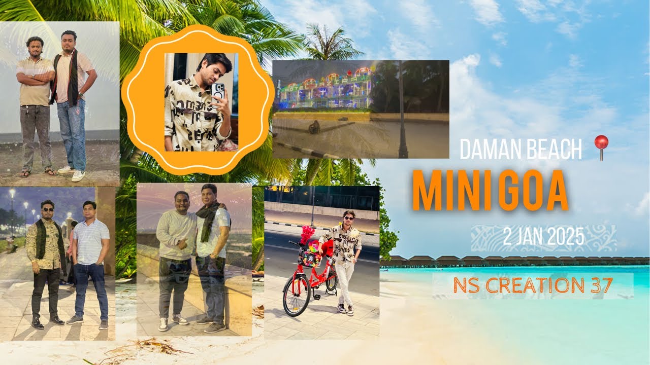 Daman bich full vlog in mini Goa 📍 - YouTube