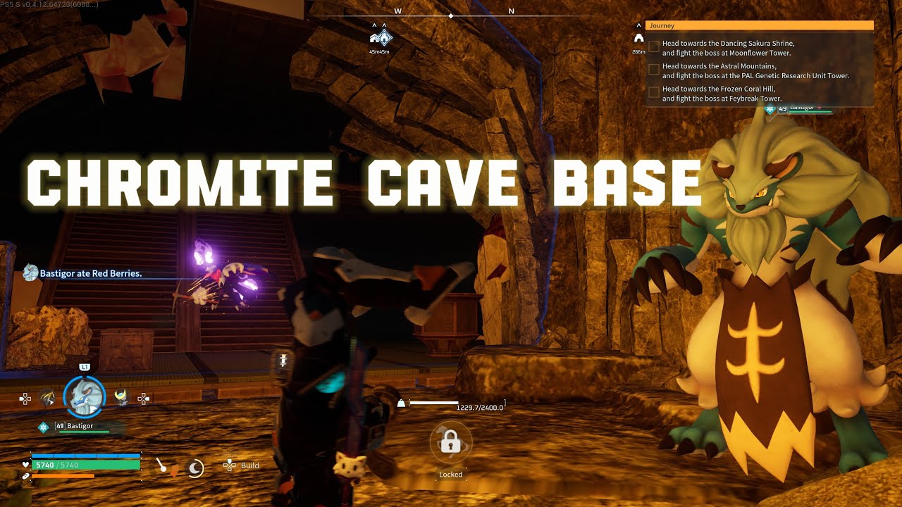 PALWORLD CHROMITE CAVE BASE SHOWCASE [FEYBREAK UPDATE] - YouTube