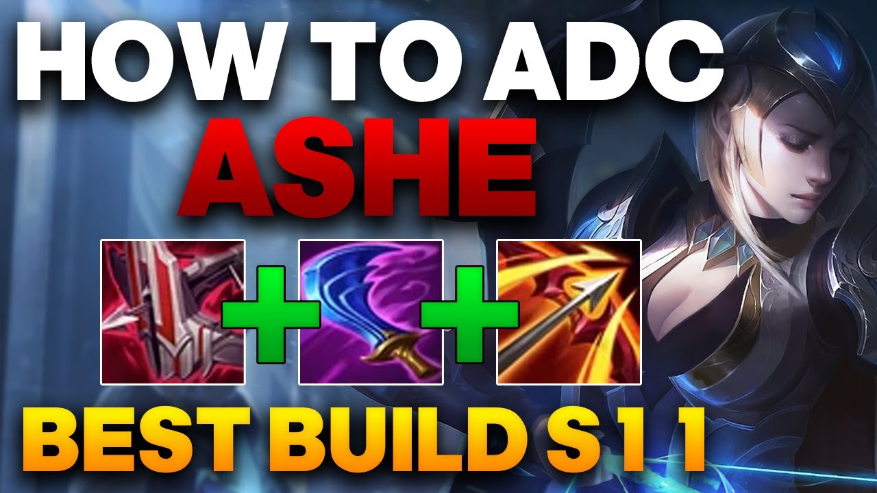 Ashe ADC Gameplay - This Is How You Play Ashe ADC In Season 11 | League ...