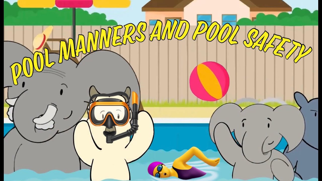 Social and Emotional Learning: Pool Manners and Pool Safety 🏊‍♂️⛑ - YouTube