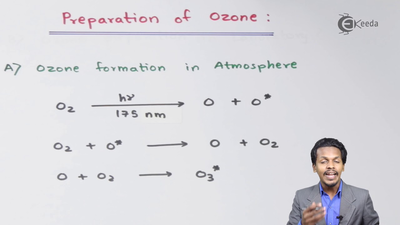 Preparation of Ozone - P-Block Elements - Chemistry Class 12 - YouTube