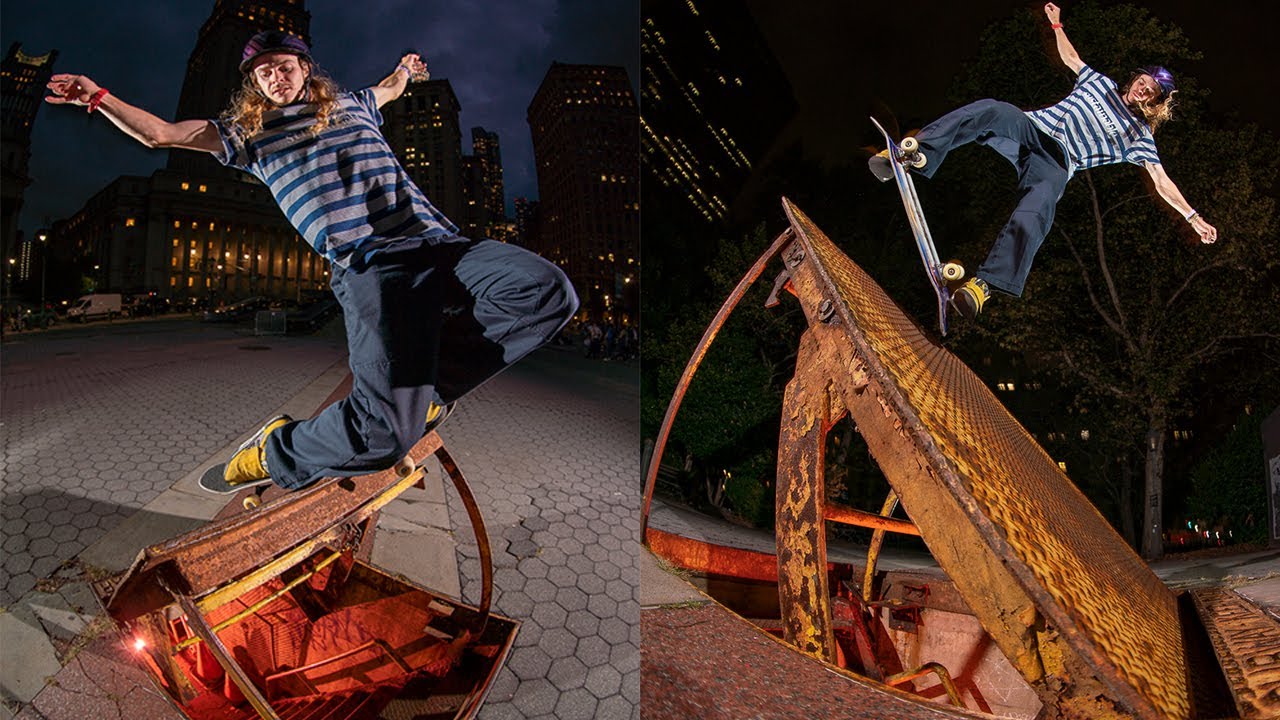 Andy Anderson Had To Skate This Spot NYC # 12 - YouTube