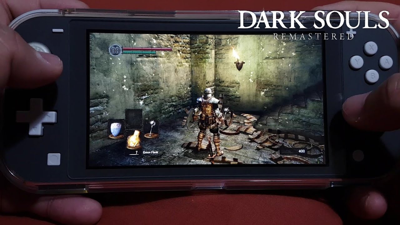 Dark Souls Remastered On Nintendo Switch Lite Part 5 - YouTube
