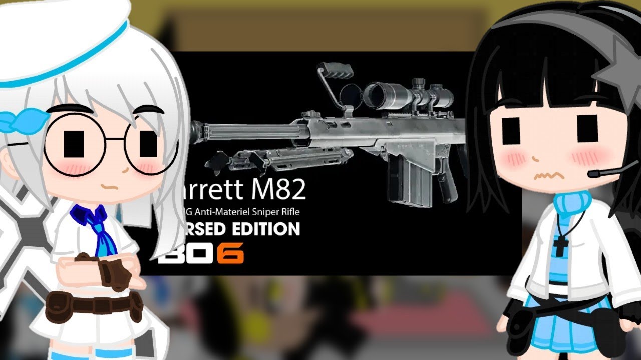 Nikke The Goddess Of Victory react to Cursed Guns | Barrett M82 Edition ...