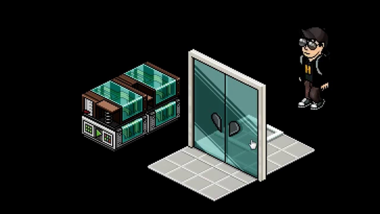 Automatic Door In Habbo | Habbo Tutorial - YouTube