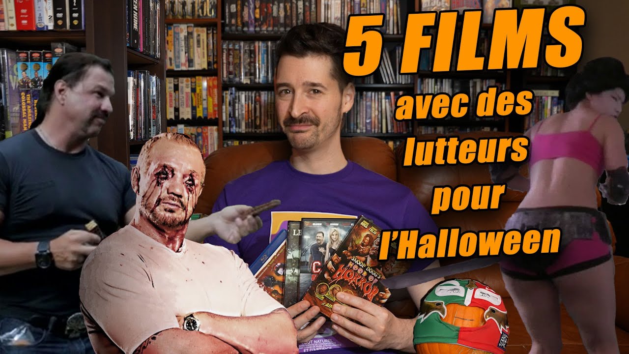 Filmomania - 5 films avec des lutteurs pour l'Halloween - YouTube